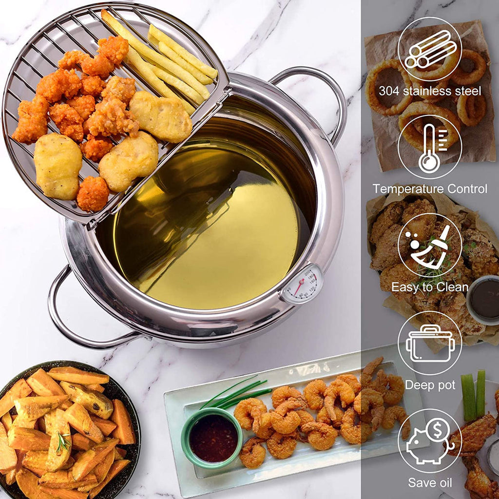 Friggitrice ad immersione con controllo della temperatura – Style Maha